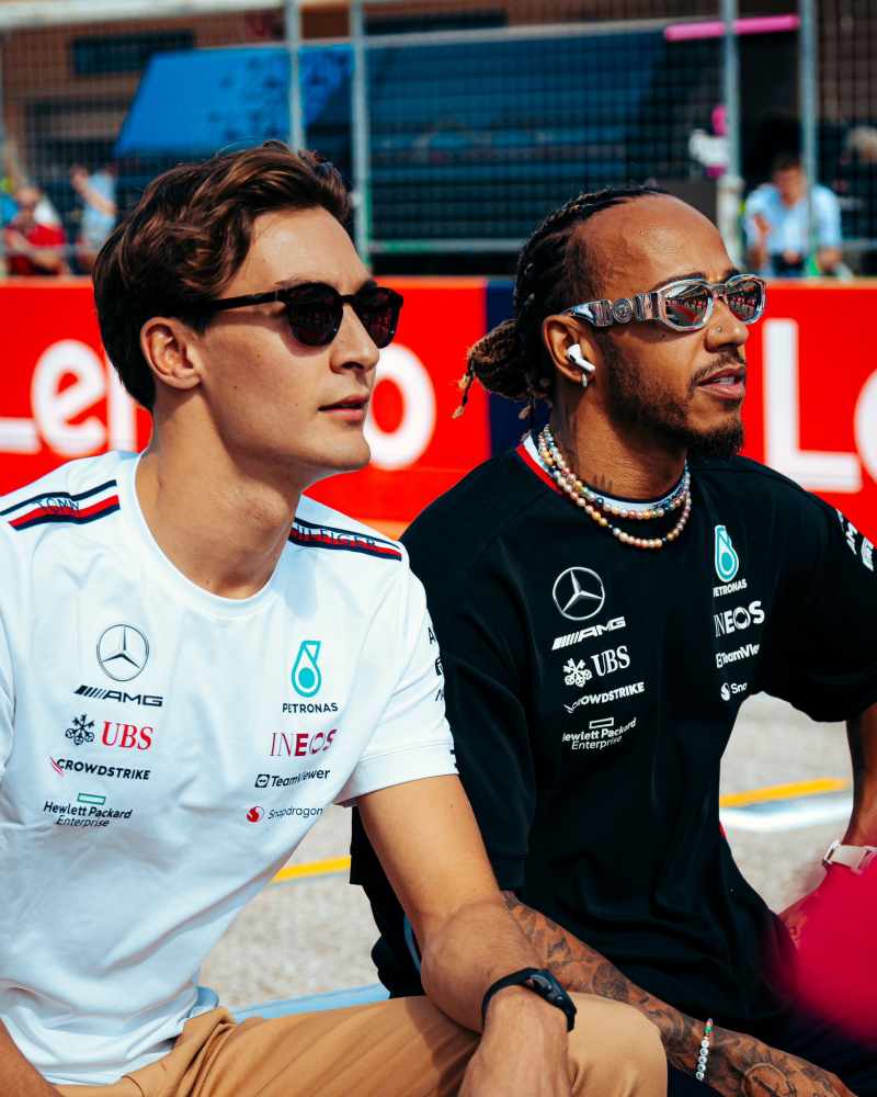 Russell afirma que Hamilton es su “referencia”